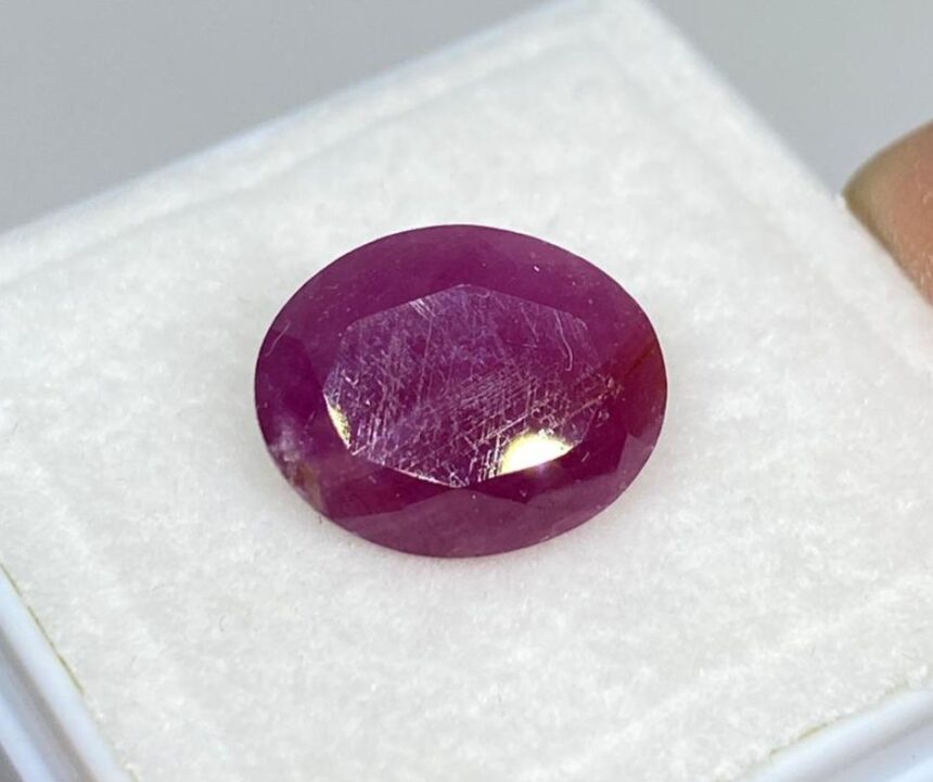 Gabriels Closet Jewelry Making Ruby Oval Cut Natural 4.60 Ct Ruby Loose ...